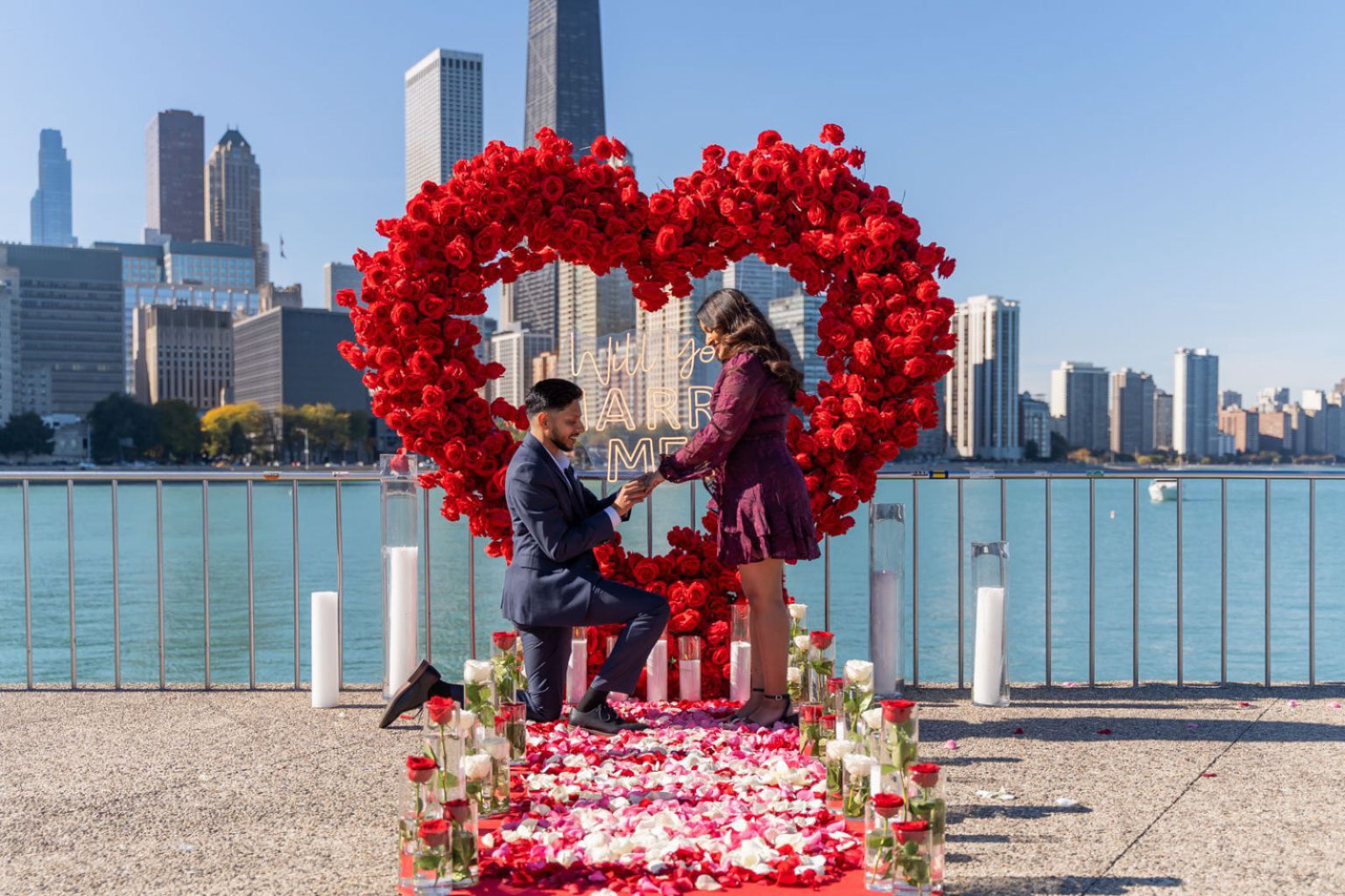 Chicago Proposal Photography - Jason Kaczorowski Photography